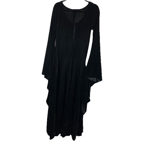Dresses | Vintage Pyramid Collection Witchy Corset Wide Sleeve Goth ...